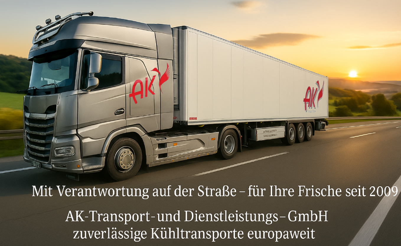 AK Transport | temperatursicher · HACCP · zuverlässig